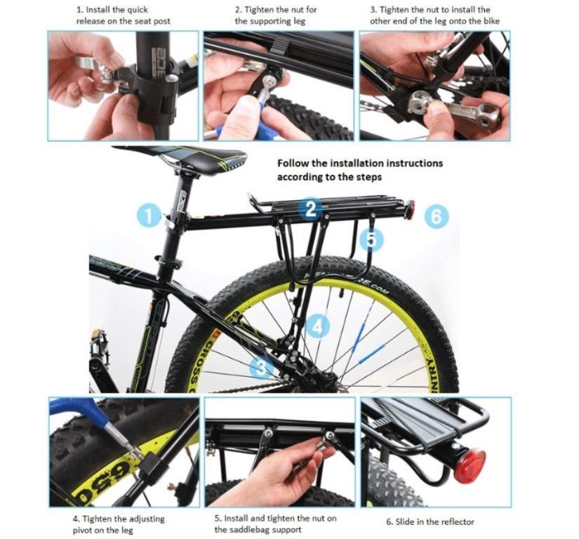 Bicycle Back Rack – Dashlab